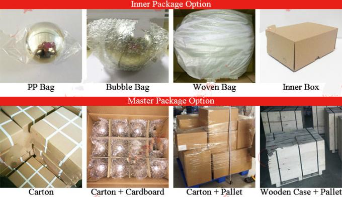 Bille d'acier 304 inoxydable creuse avec la sphère en métal de trou ...